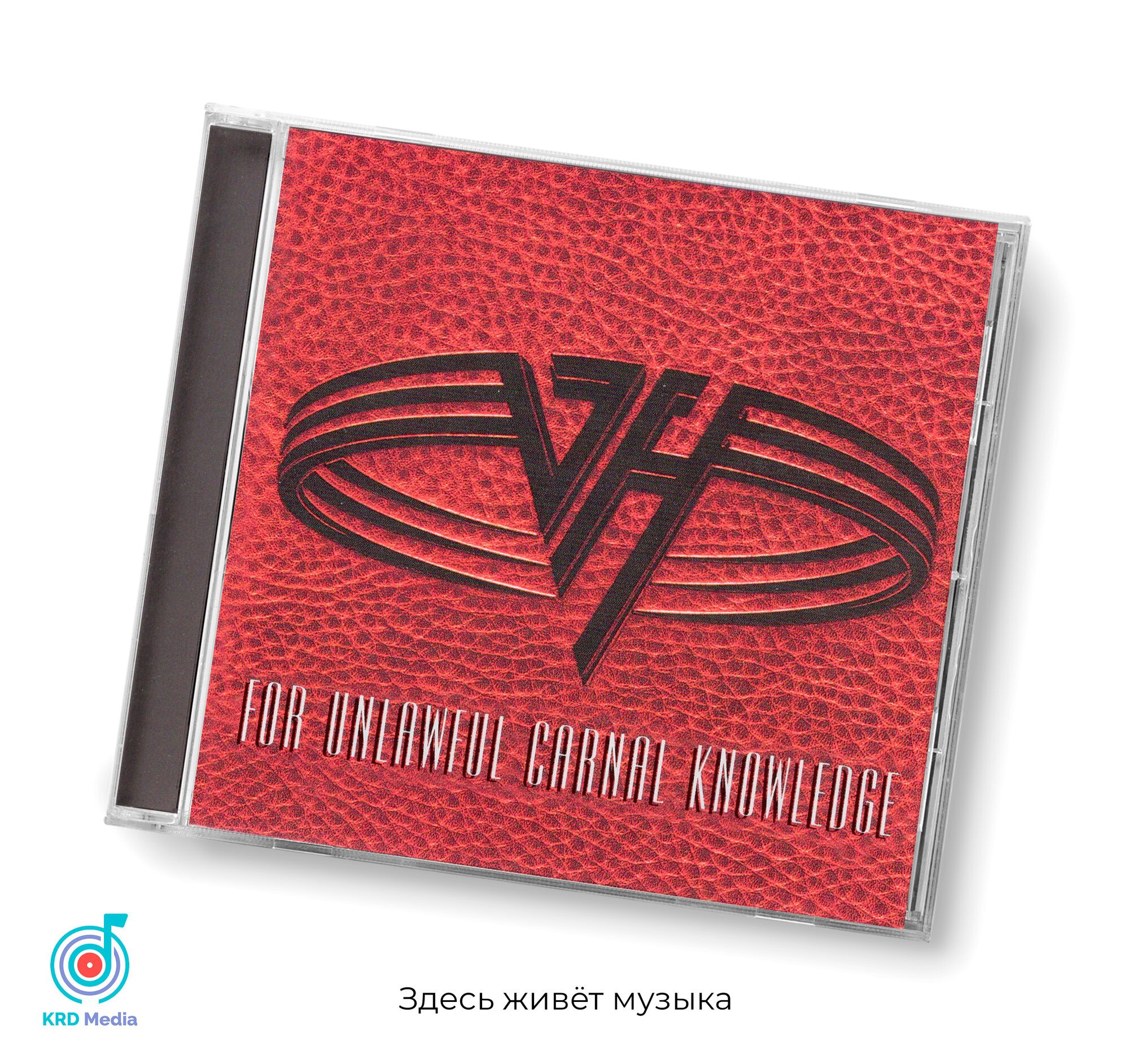 VAN HALEN - For Unlawful Carnal Knowledge, 1991, 8-page, CD-Аудио