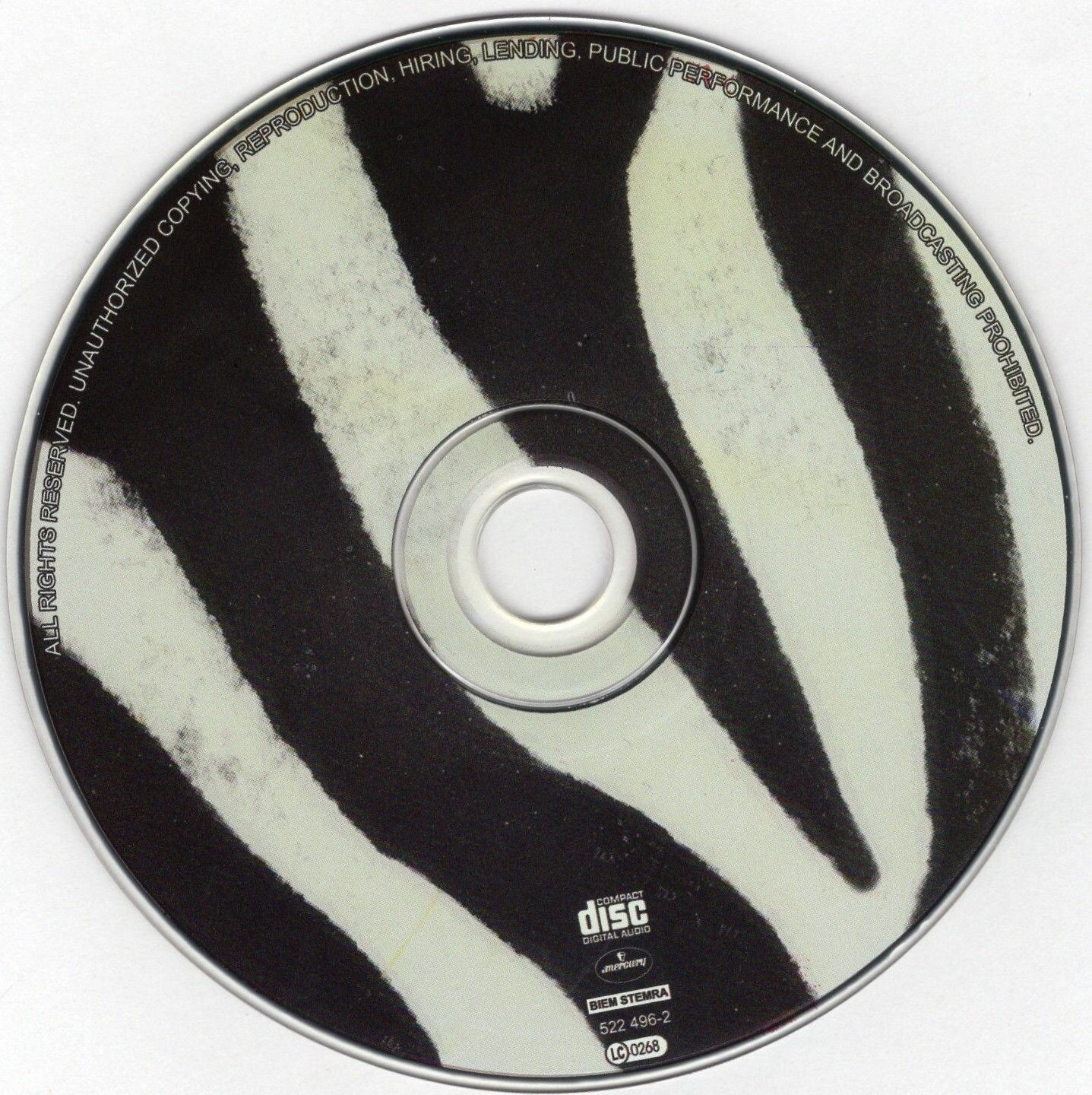Yello - Zebra, 8-page, CD-Аудио — фото 1