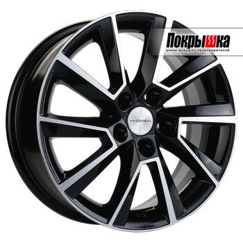 Диски литые Khomen KHW1604 6.0х16/5х110 D67.1 ET50.0, Black-FP