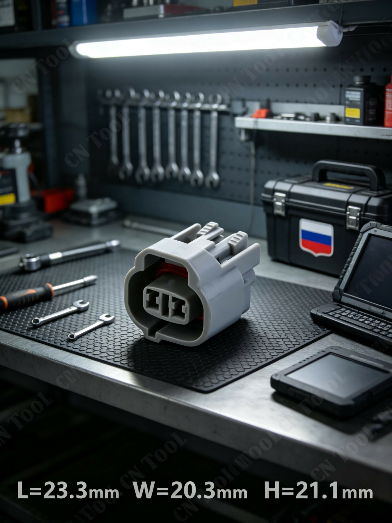 Разъём Sumitomo 2-контактный DJ7023-2-21/DJ7023-2-11, соединитель для электрических цепей 1 шт