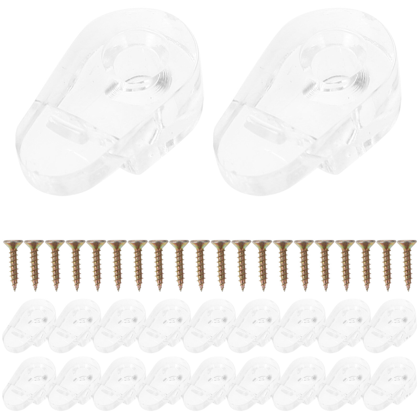 20 шт. зажимов для крепления стекла в шкафу, защелки для стекла, зажимы для зеркальных дверц шкафов, аксессуары для крепления в шкафу 302