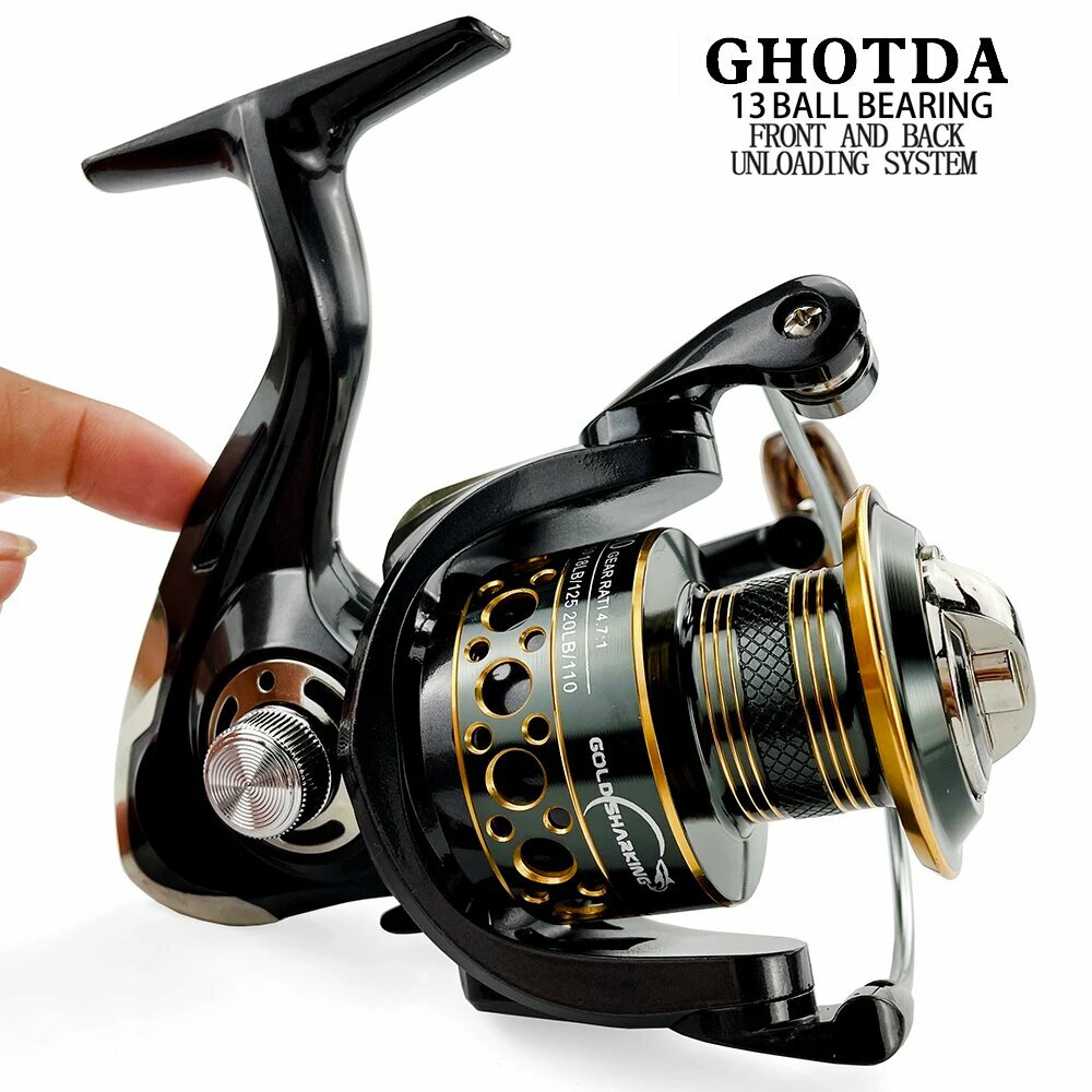 Спиннинговая катушка GHOTDA BK2000-7000, Серия 6000