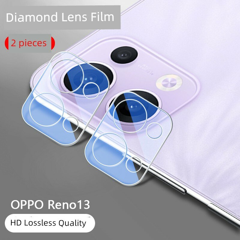 OPPO Reno7 Задняя камера Линза пленка 2 шт. Ударопрочная Устойчивая к царапинам Защитная пленка для смартфона