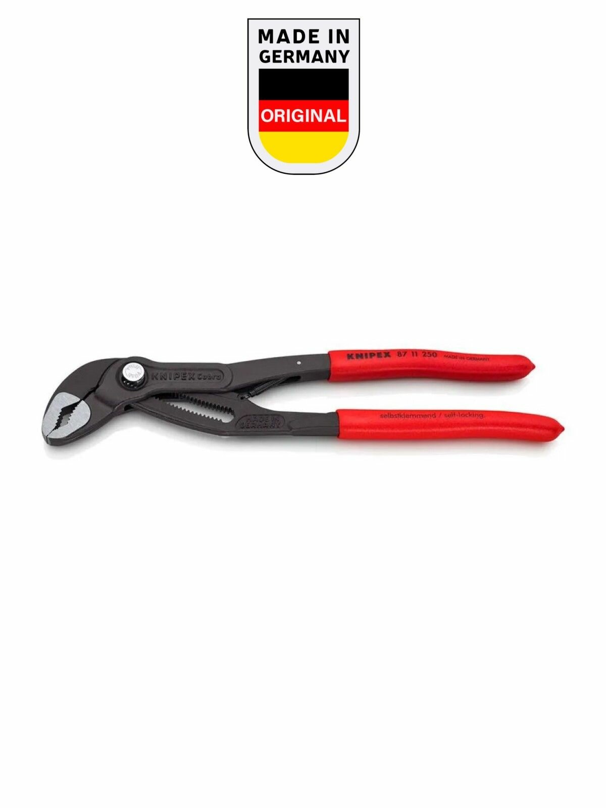 Knipex Клещи универсальные, переставные с пружиной 250мм, KN-8711250