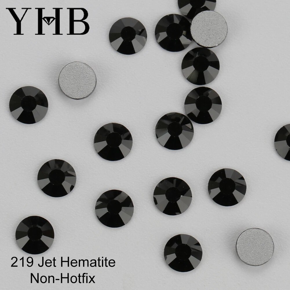 Кристаллы YHB 219 Jet Hematite, черные