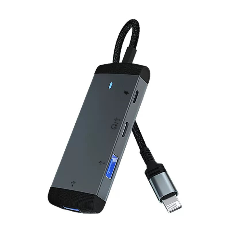 Адаптер Apple Lightning OTG для iPhone/iPad: Подключение USB-флешек, жестких дисков, мыши, клавиатуры, наушников