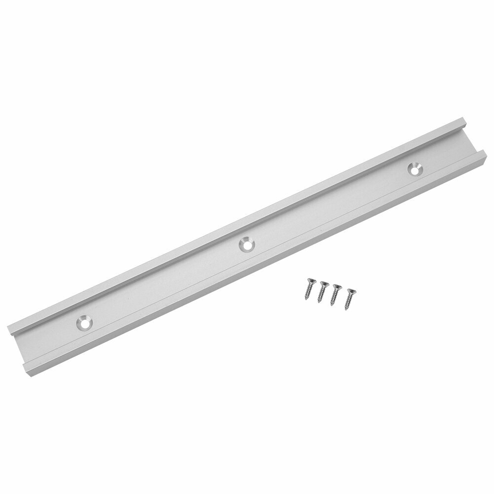 Алюминиевый сплав T SLOT Track Track Jig не пористый слайд -прибор для деревообрабатываемости (500 мм)