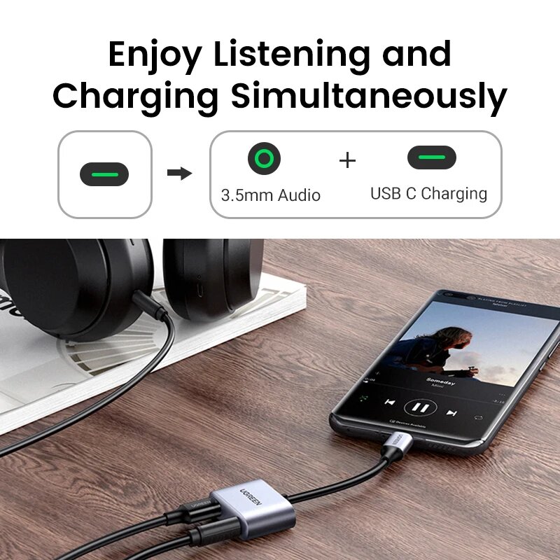 UGREEN USB C на AUX адаптер — фото 1