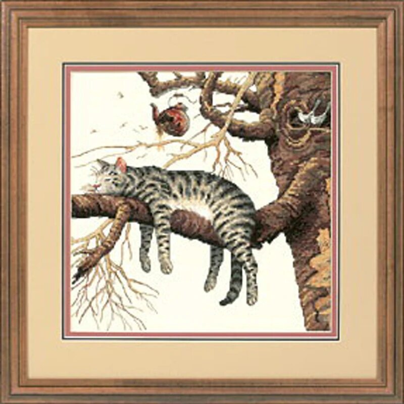 Набор для вышивки крестом Amishop 16CT unprint canvas