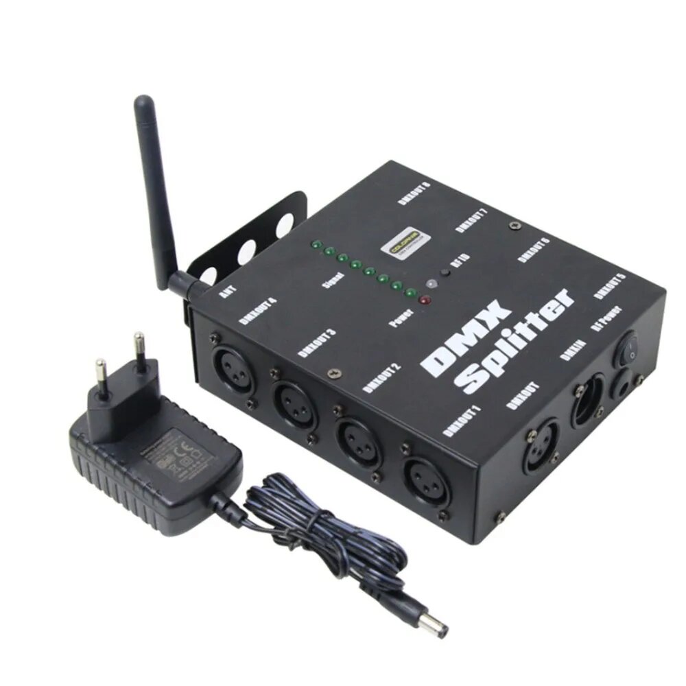 LOAMLIN Беспроводной DMX сплиттер 8 каналов EU plug