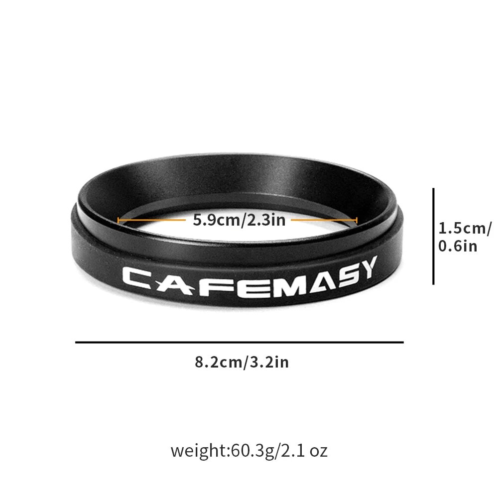Кольцо дозировочное CAFEMASY 58mm, черное