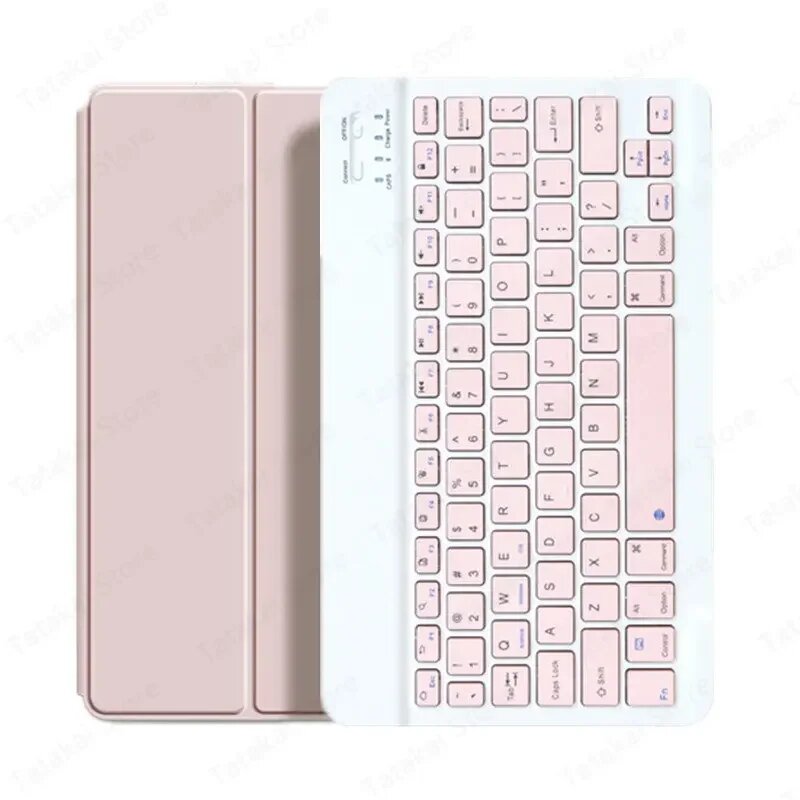 Клавиатура Bluetooth для Redmi Pad SE 11" Russian, розовый чехол