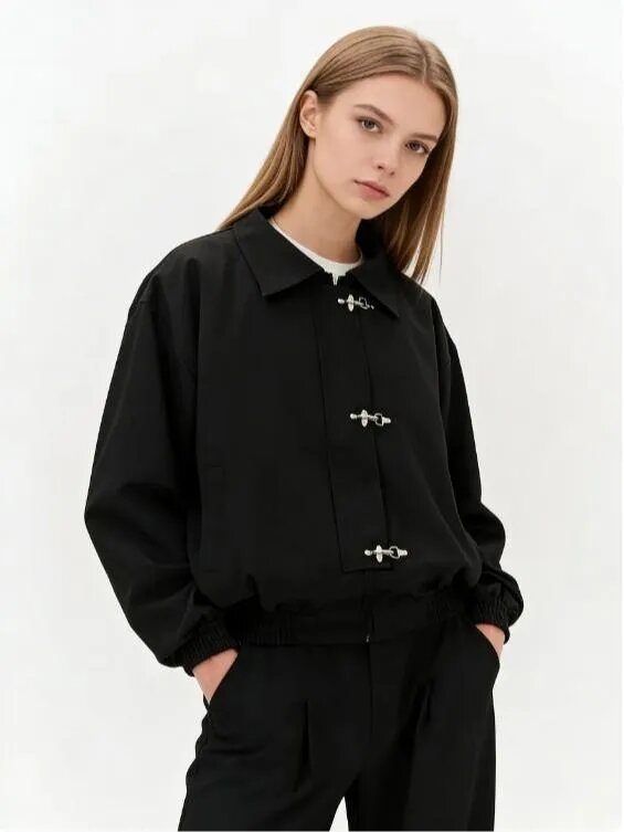 Куртка Pull&Bear Куртка на карабинах — фото 1