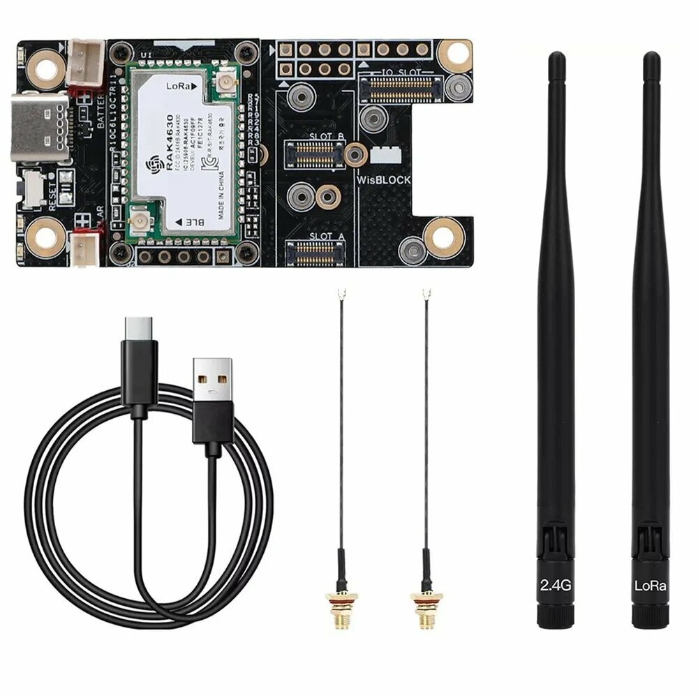 Беспроводной модуль RAK Wireless WisBlock Meshtastic с антенной RAK4631 LPWAN Wireless SX1262 LoRaWAN для Meshtastic LoRaWAN 868 МГц