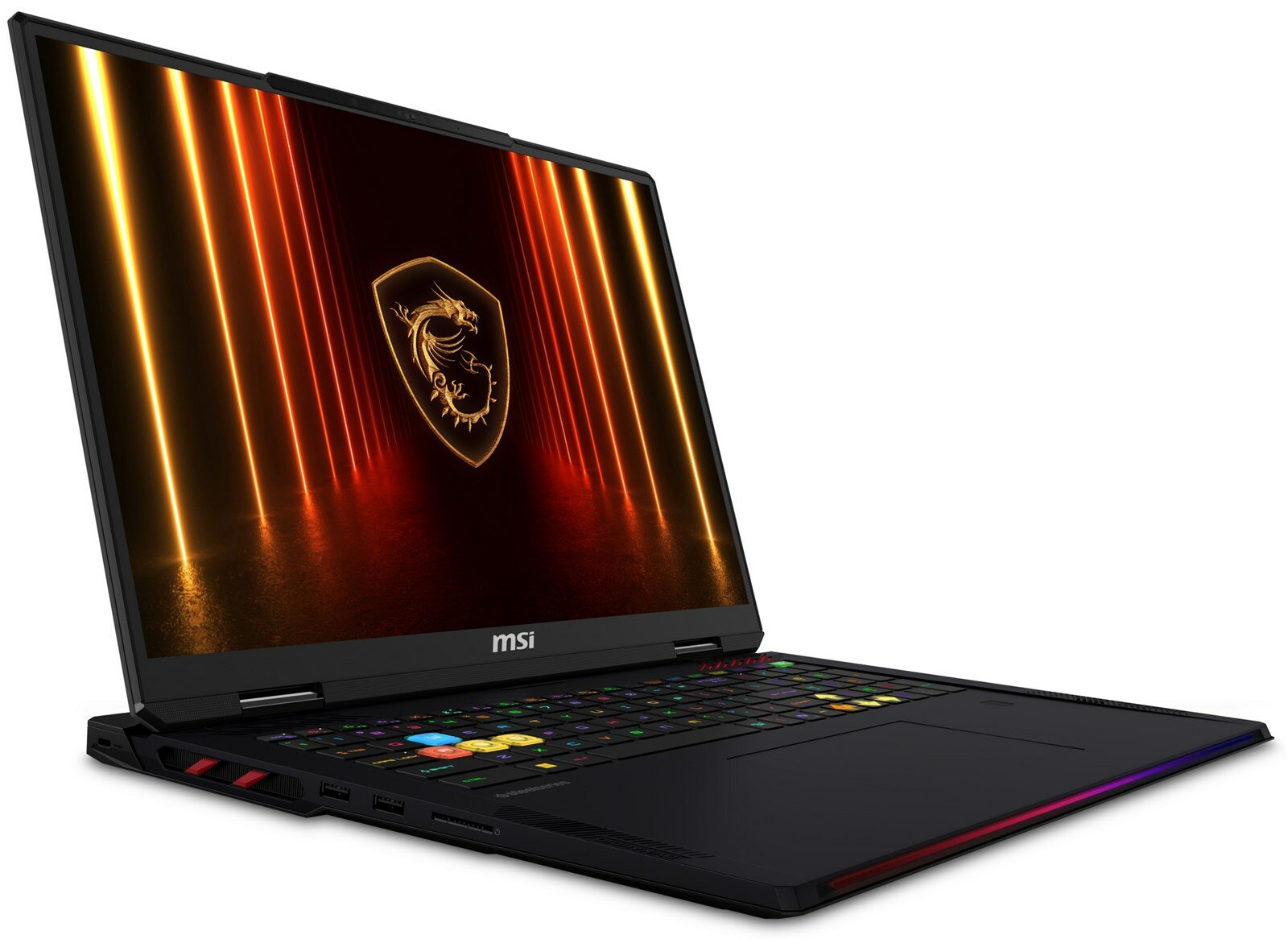 Игровой ноутбук MSI Raider 18 HX AI (Ryzen 9 9955HX3D, 64 ГБ, 2 ТБ, RTX 5090, 4K, Win 11 Pro) Черный