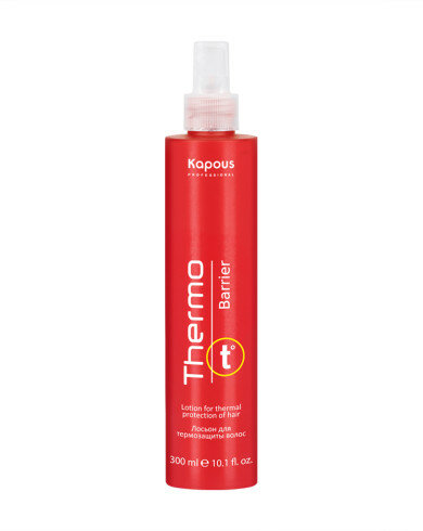 Kapous Professional Styling Лосьон Thermo Barrier, для термозащиты волос, 300 мл