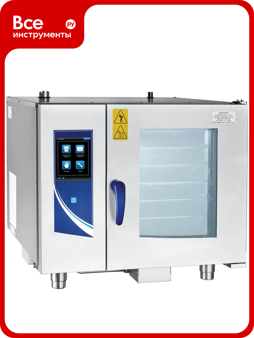 Пароконвектомат Abat ПКА 6-1/1 ПП2 (11000007069) чу238