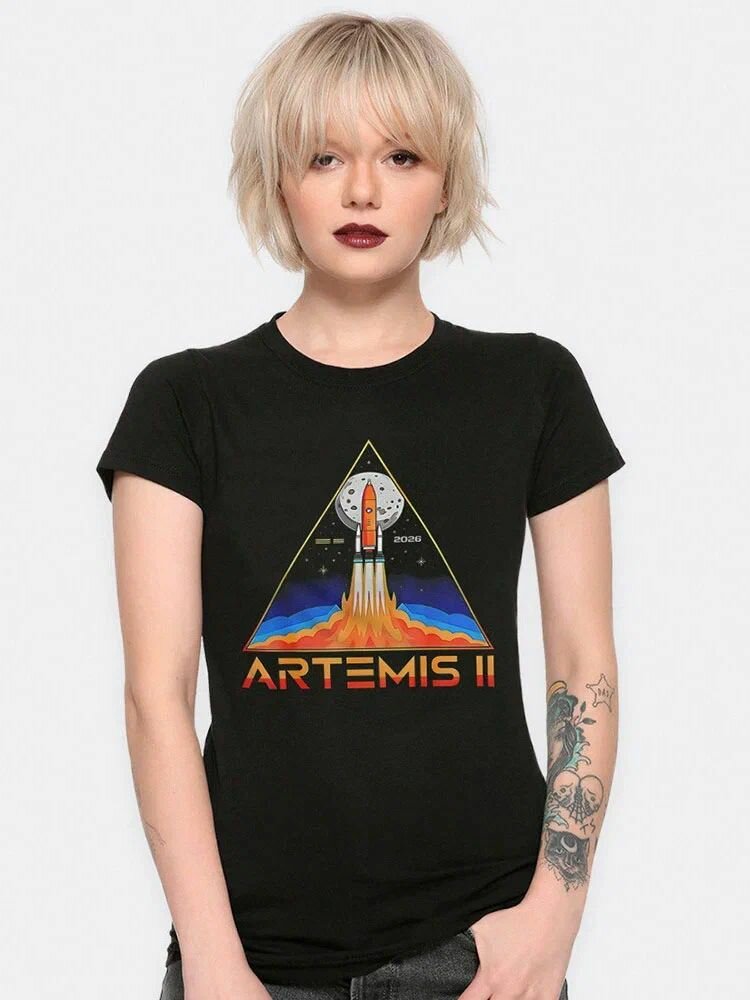 Футболка НАСА Артемида II / Artemis II NASA