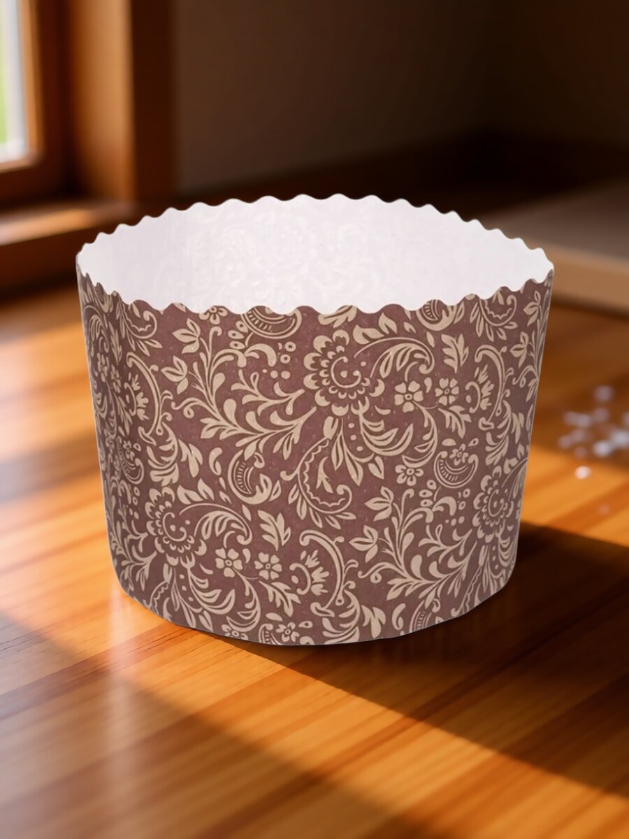 Форма для выпечки из пергамента Классика Пасхальная , для кулича диаметр 11 см 6 штук