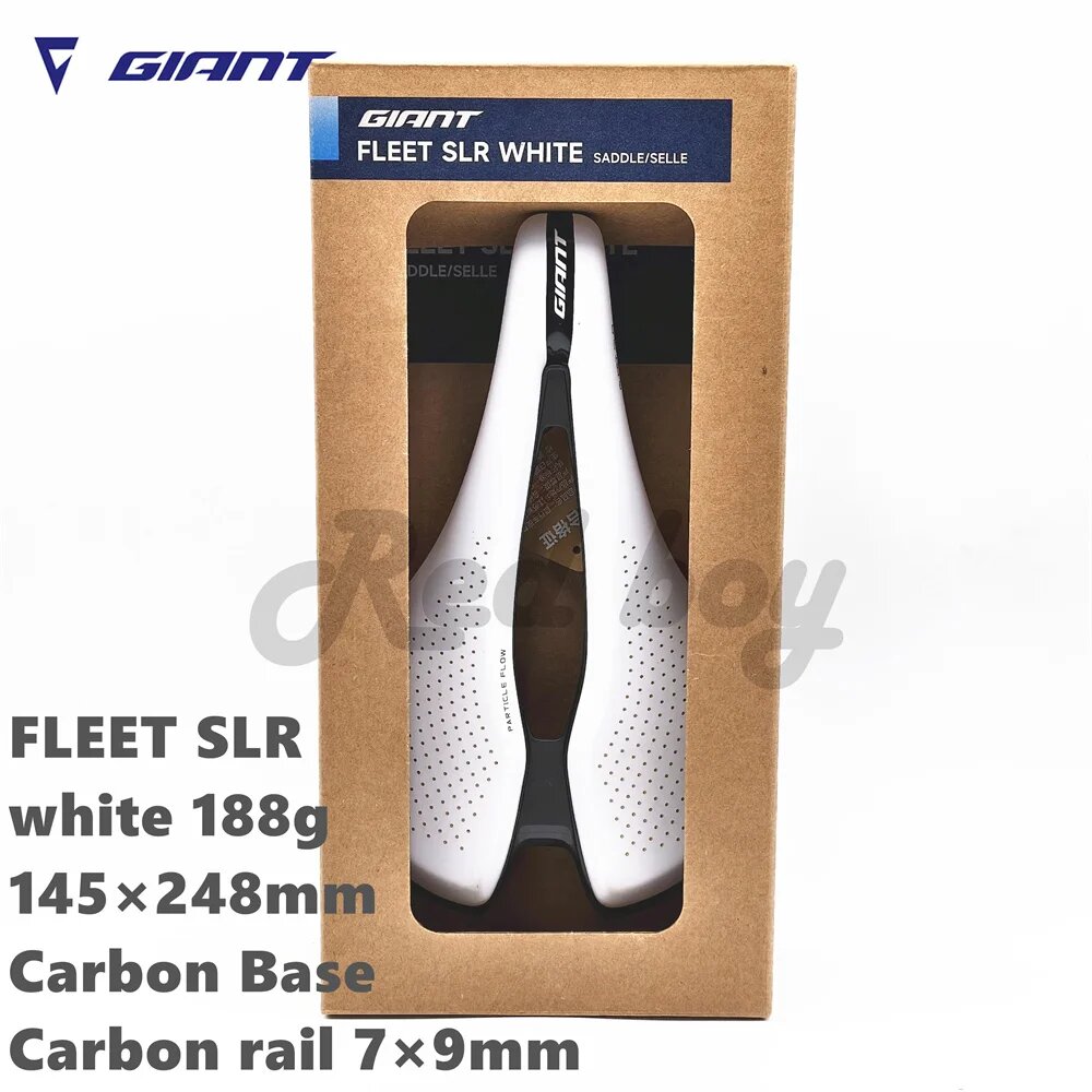 Седло Giant Fleet SL SLR White 145x248mm