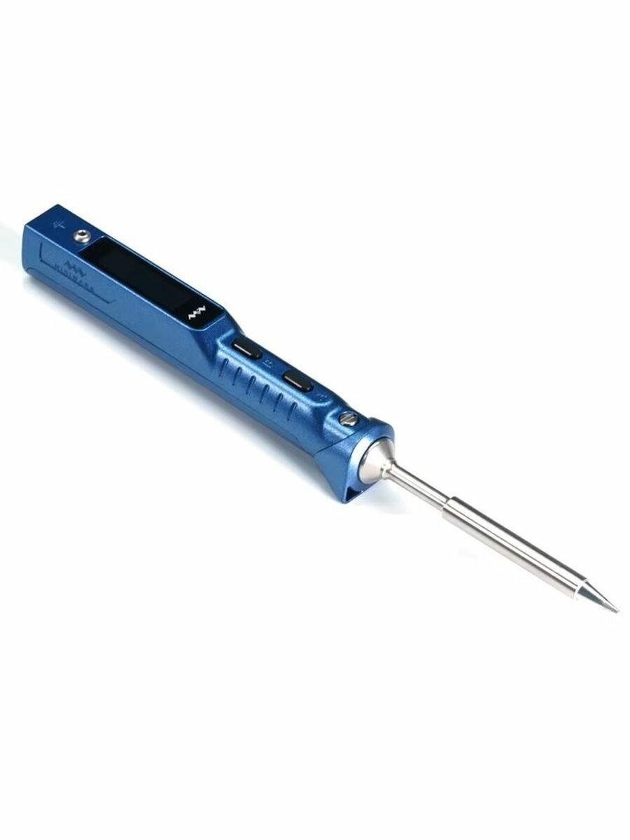 Миниатюрный паяльник 90Вт с жалом TS-B2, Miniware TS101