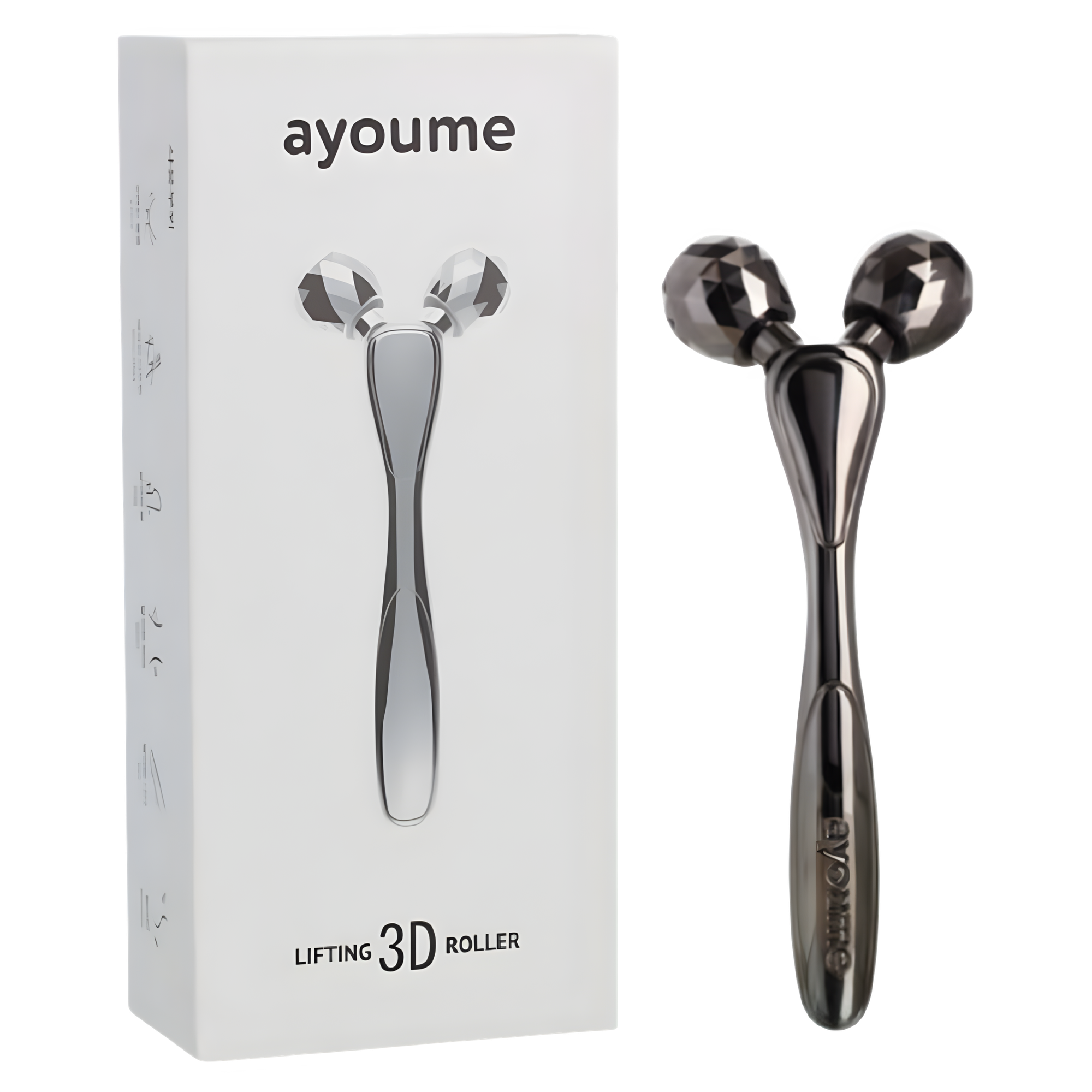 Ayoume 3D Лифтинг - массажер роликовый для лица Ayoume Lifting 3D Roller 145х88х30 mm