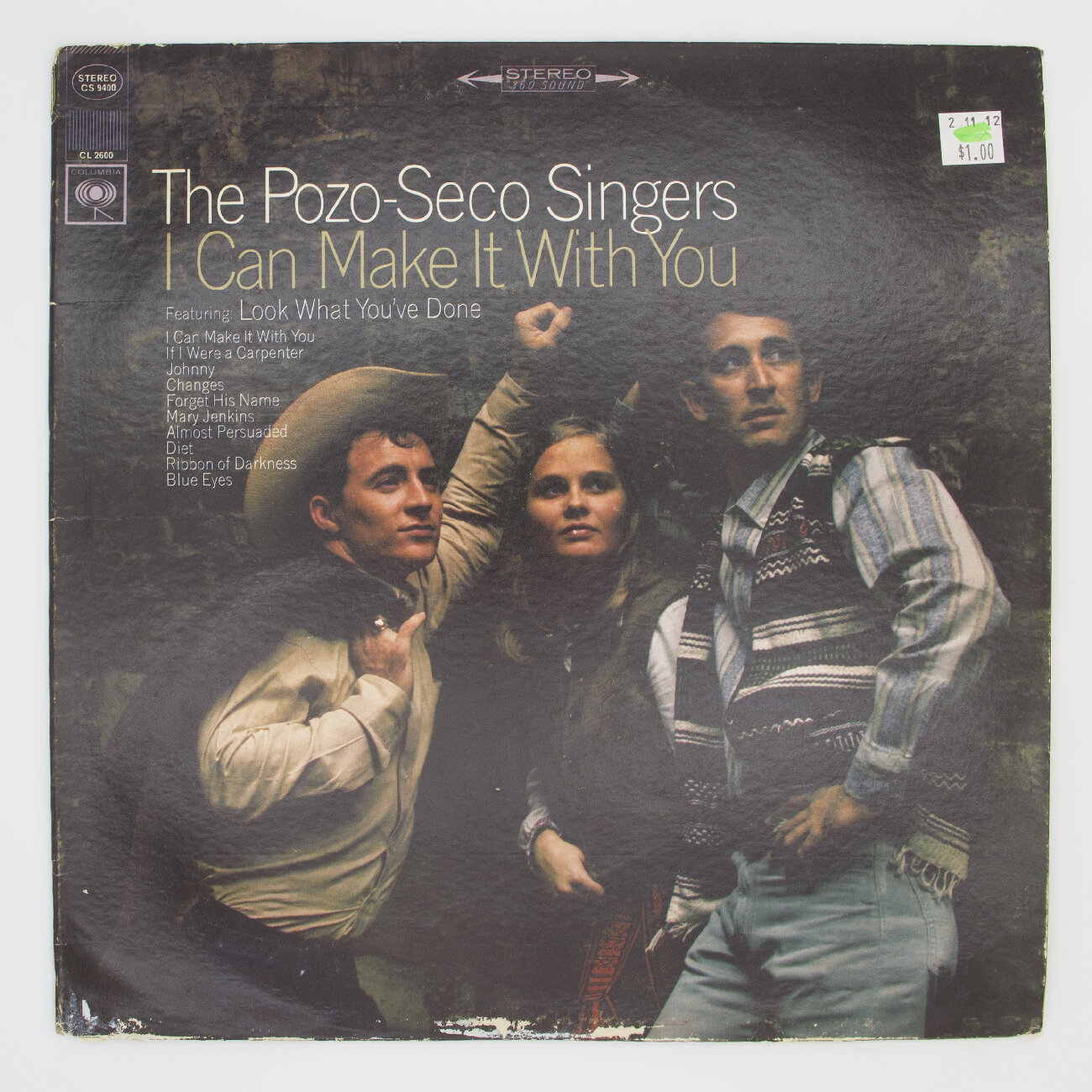 Виниловая пластинка The Pozo-seco Singers - I Can Make It With You, 1xLP, EX