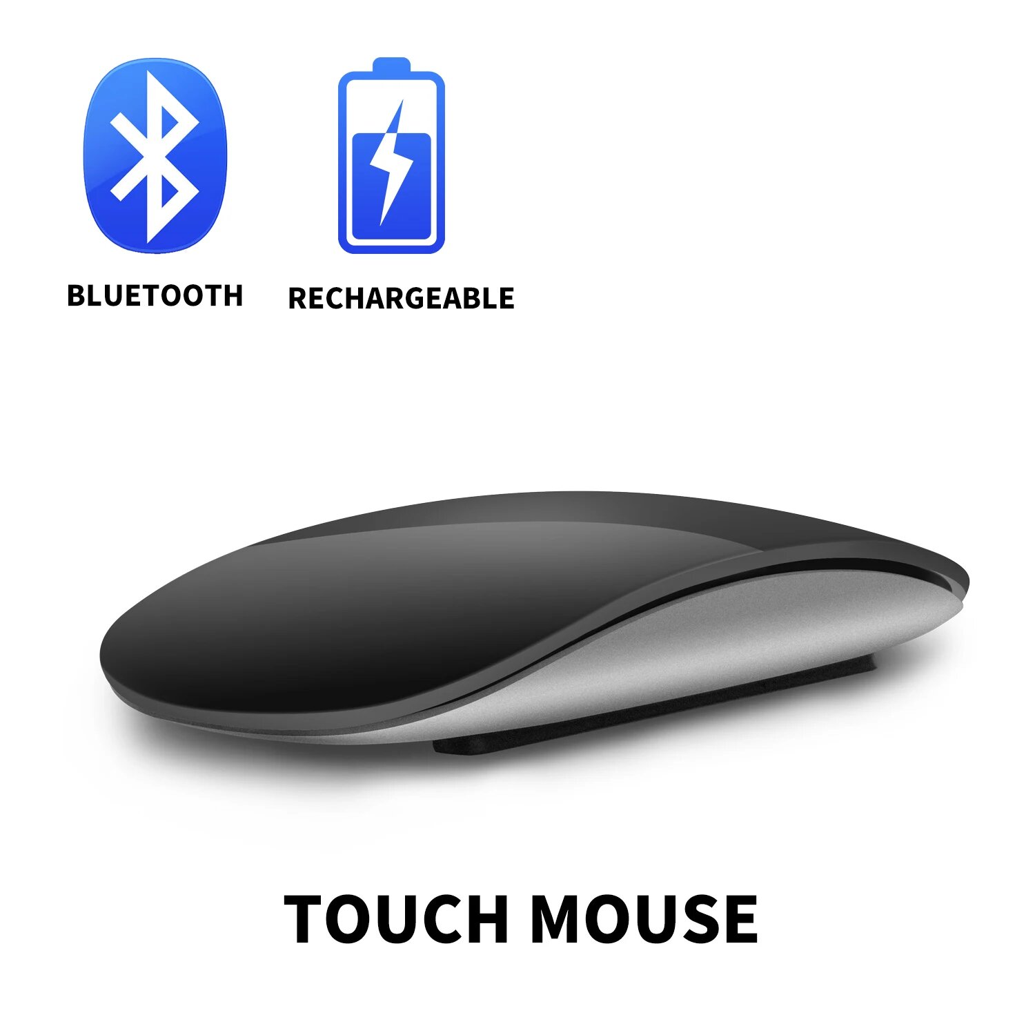 Беспроводная Bluetooth-мышь Touch Mouse Black