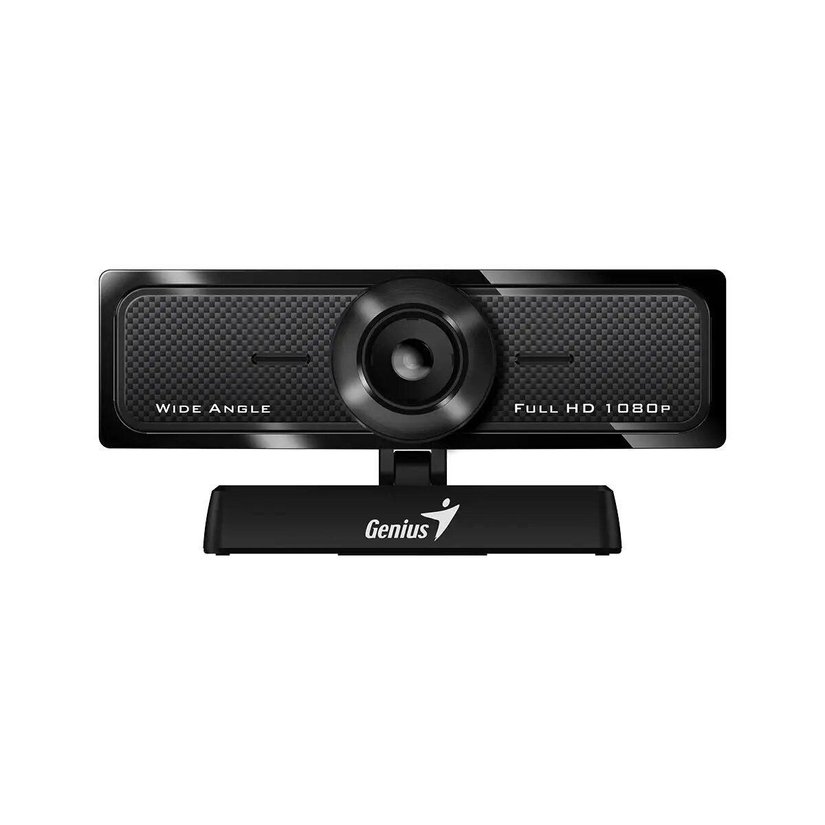 Веб-камера Genius WideCam F100 V2, 2 МП Full HD 1080p, 360°, универсальное мониторное крепление, с микрофоном, черный