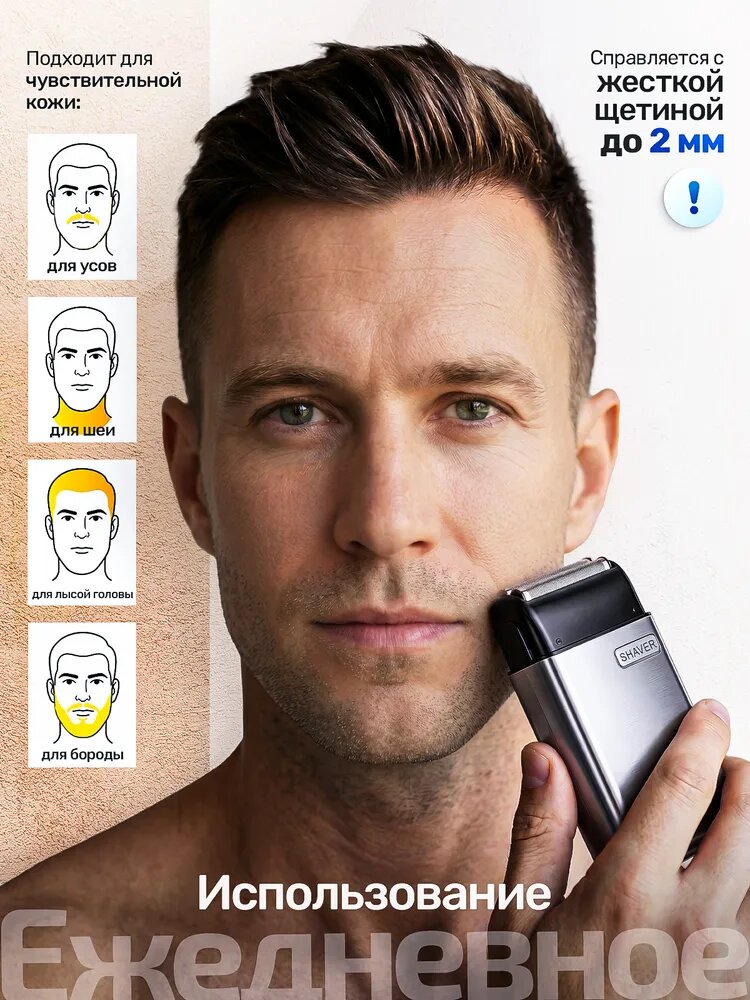 Шейвер электробритва NEOSHAVE — фото 1