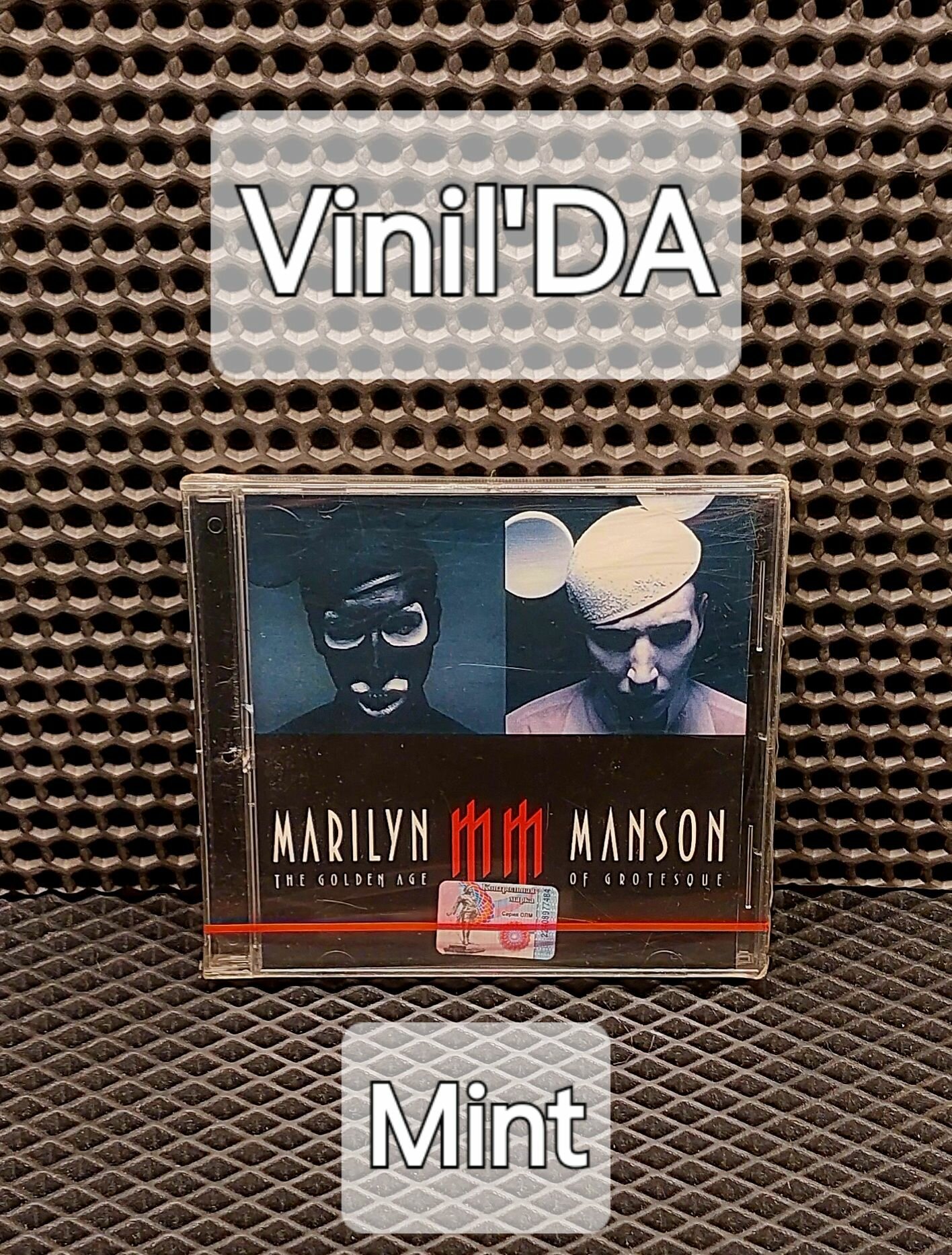 Аудио CD, Компакт диск Marilyn Manson "The Golden Age of Grotesque". Audio-CD. 2003.