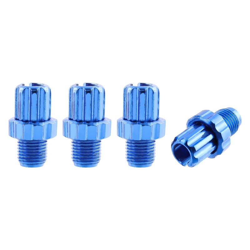 MUQZI Винт тормозного рычага M10 Синий, M10 Blue 4pcs