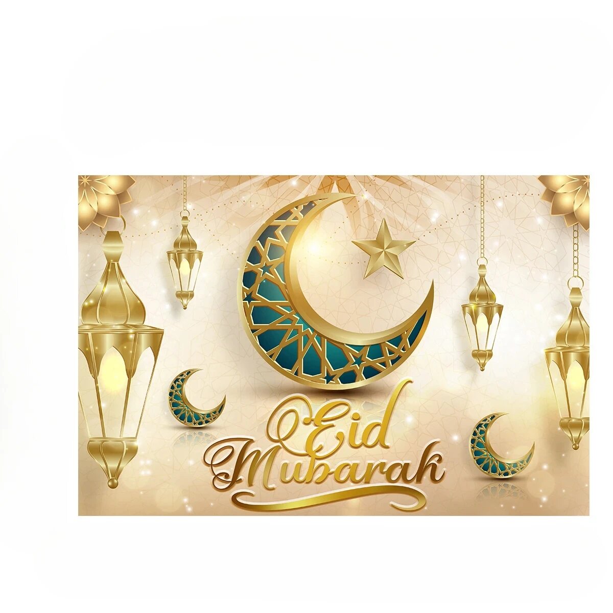 Фоновый панно Bonvvie для фотосъемки Eid al-Fitr
