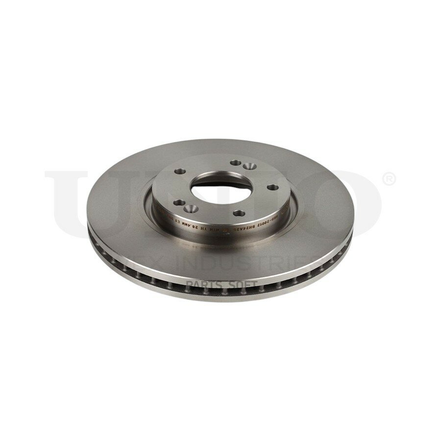 UNIO BRD-20012 Диск тормозной передний Kia Sportage II, III 04-, Rio III 11-, Hyundai Tucson I, II 04-