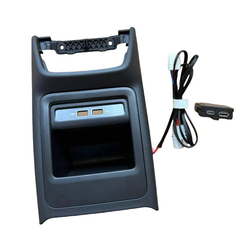 OEM USB-разъем на заднее сиденье, подлокотник, адаптер USB + Type-C для Skoda Octavia 5QD 035 726