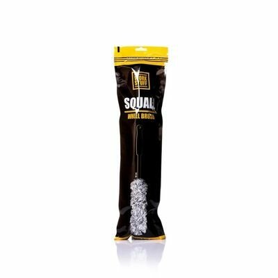 Щетка для колесных дисков Work Stuff "Squall", 46см, серая/черная