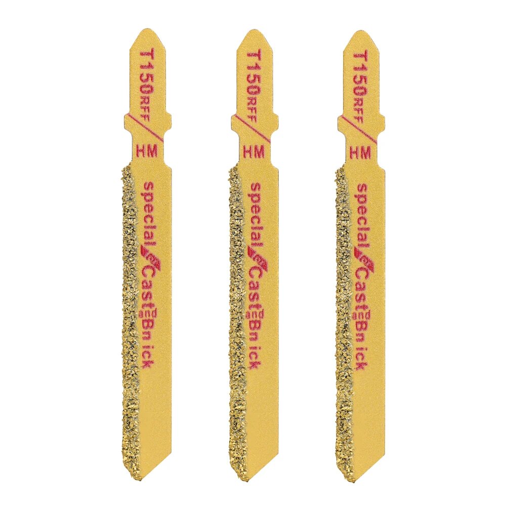 XCAN алмазные полотна для лобзика 3 шт. 3", T150REF, 50 зернистости