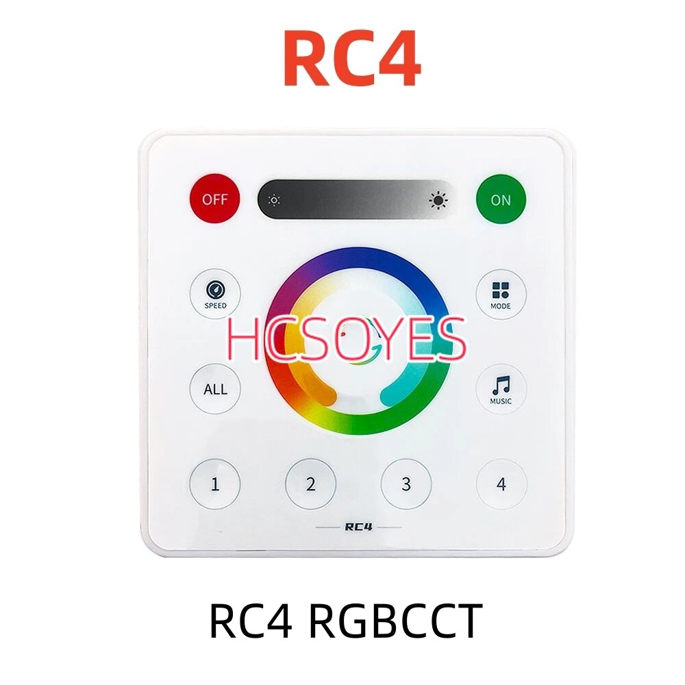 Пульт RC4 RGB CCT для LED-лент HCSOYES