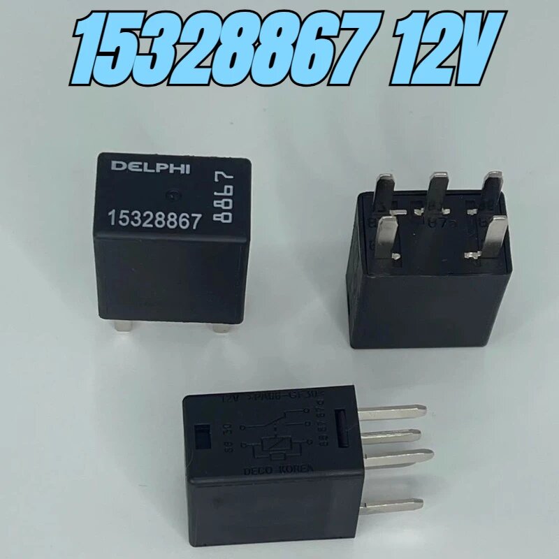Автомобильное реле 15328867 12В 5 контактов