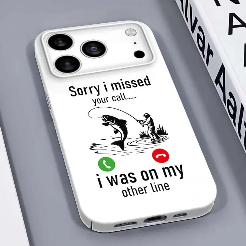 Чехол для iPhone "Рыбалка" на iPhone 13, 14, 15, 12, 11, X, 7, 6