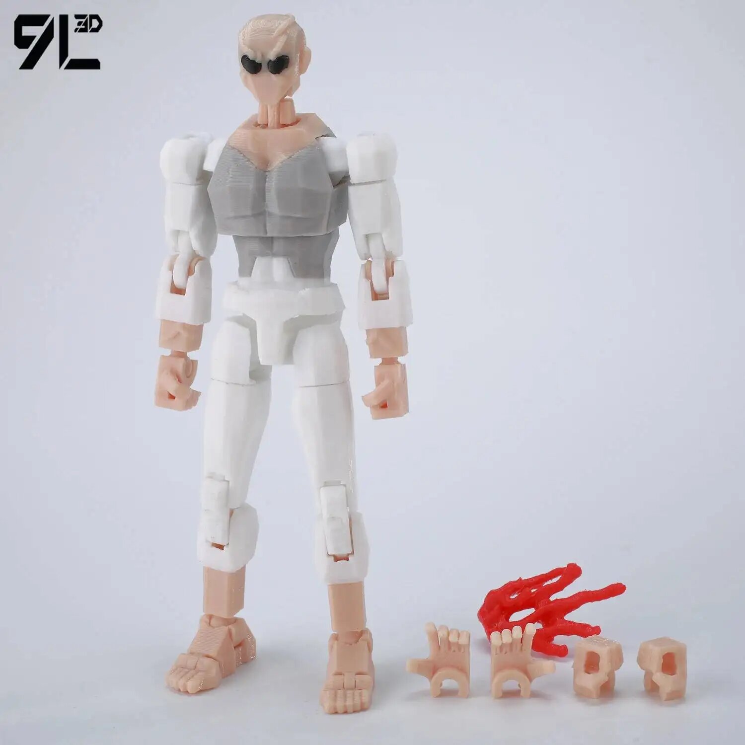 Коллекционная фигурка Dummy13 T13 Непобедимый Марк Грейсон Бежевый, Prisoner