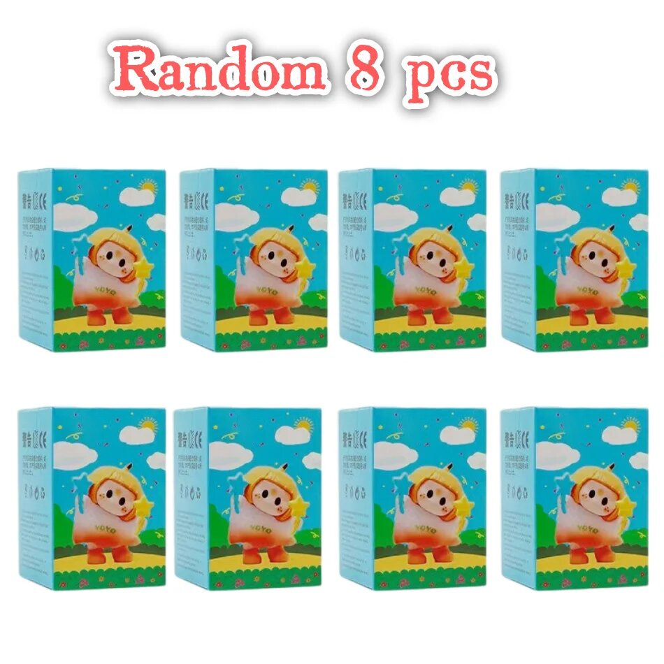 Фигурки Yoyo Tilted Head TOPTOY, Random 8 pcs