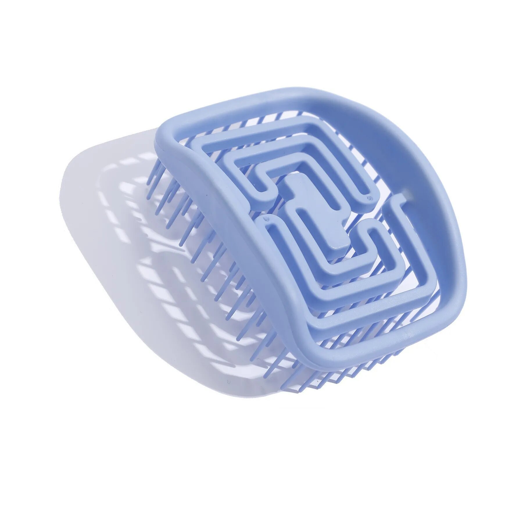 Мини-расческа для массажа головы DHA90 sky blue 1pcs