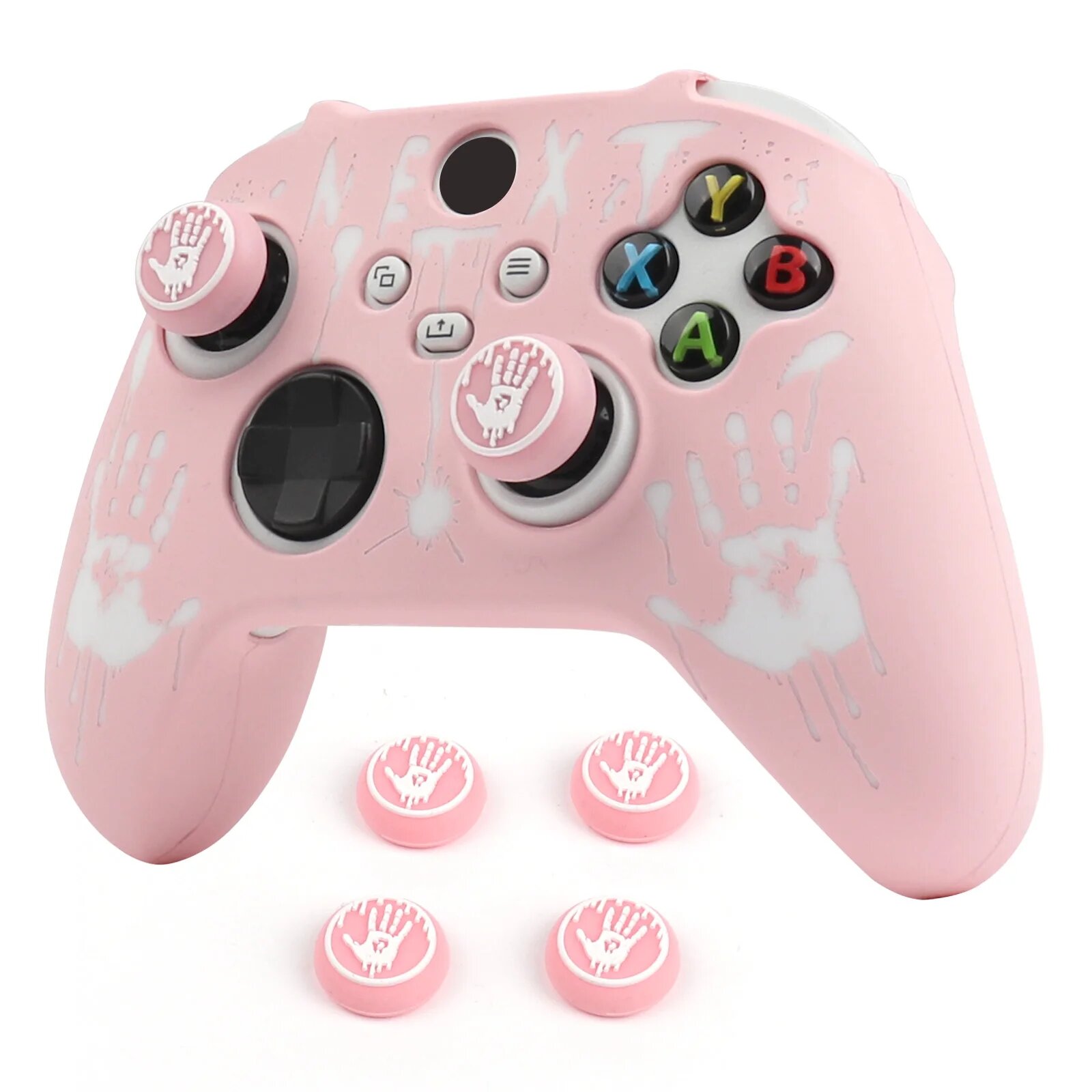 Силиконовый чехол Xbox Series X/S New Pink Ralan A0452