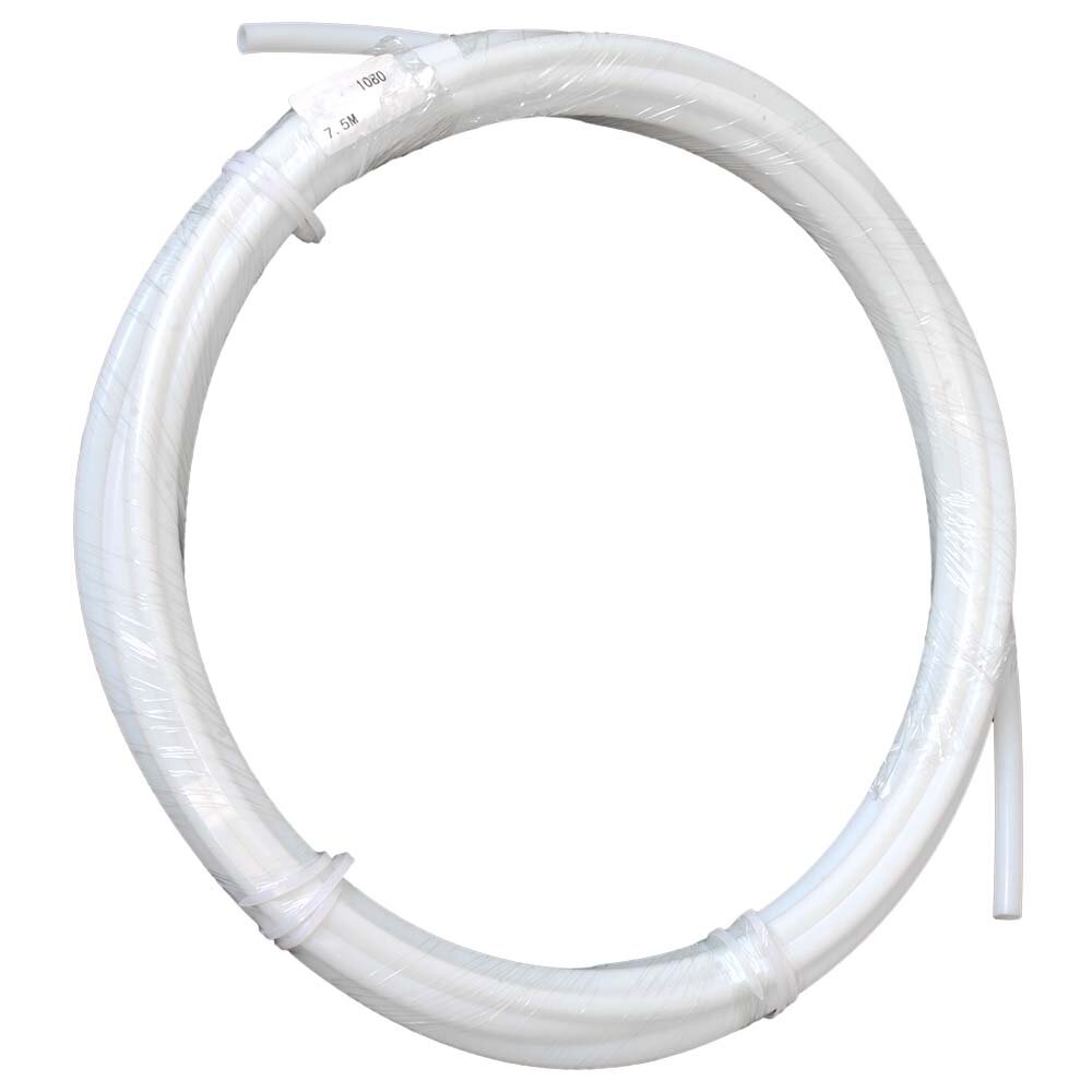 PI TOOLS Трубка фторопластовая белая 10x8 мм, 7,5м, PTFE тефлоновая, Арт. 1304