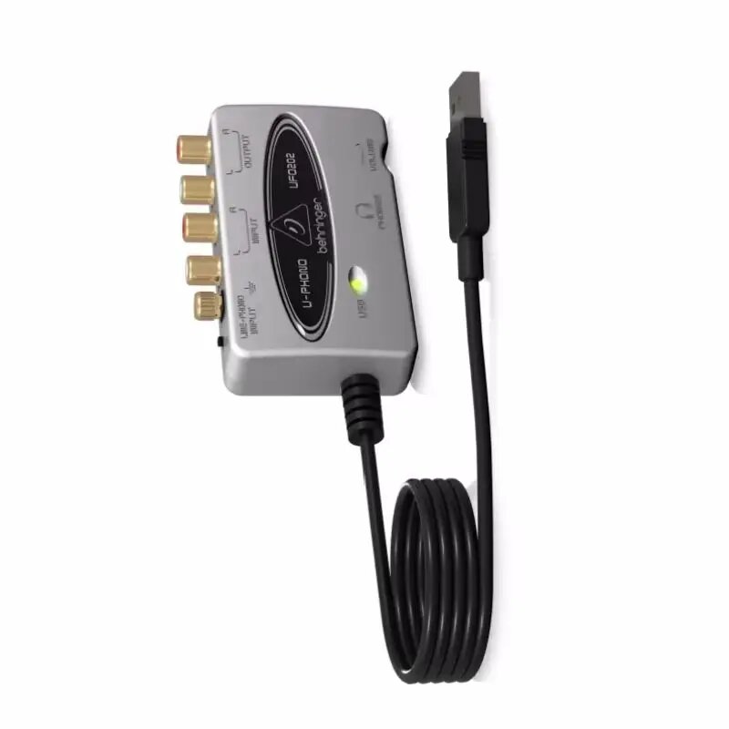 USB-аудиоинтерфейс Behringer U-Phono UFO202 — фото 1