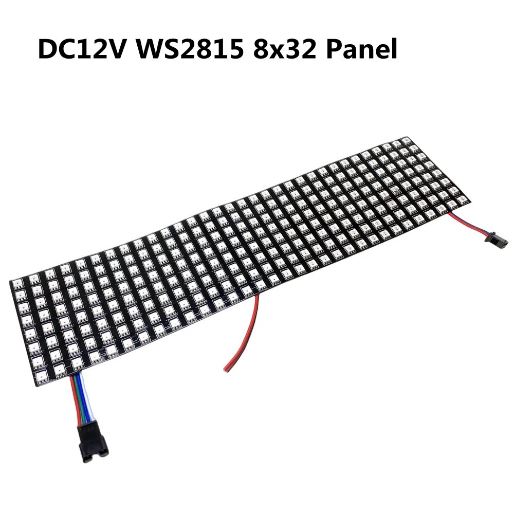 WS2815 RGB Пиксельная лента 12В 8X32