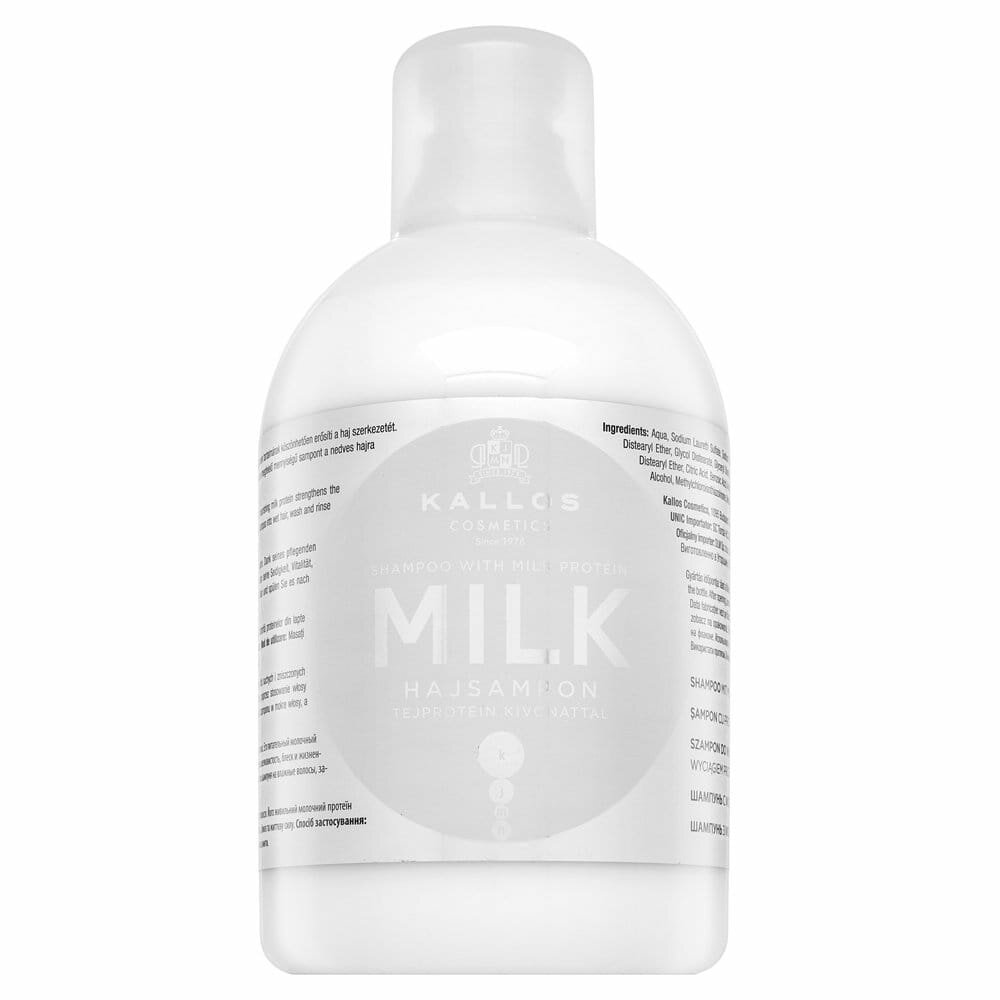 Шампунь для волос Kallos Milk Shampoo 1000 мл