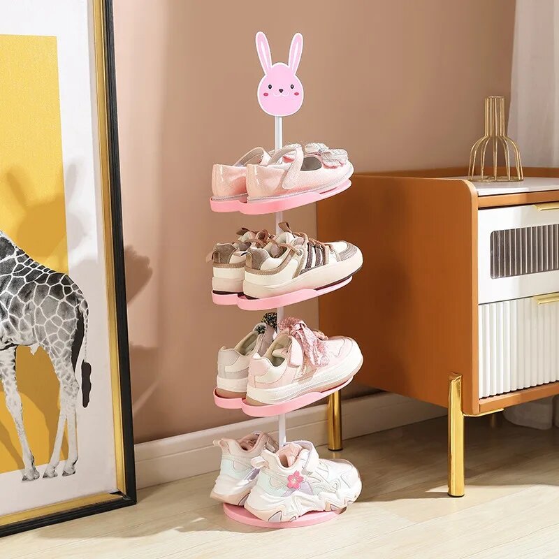Детская обувница Untior мультяшный дизайн 4 layers rabbit
