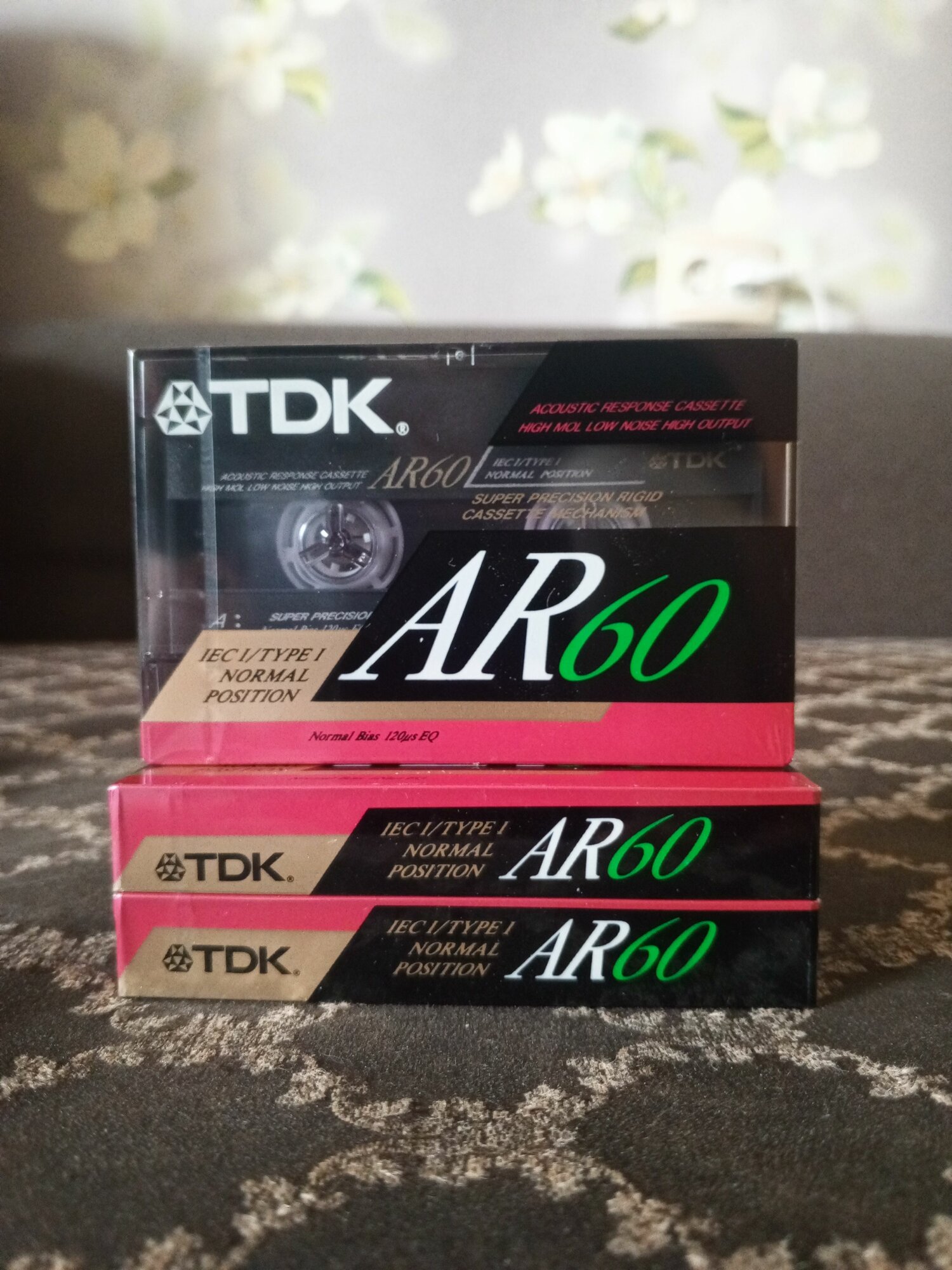 Аудиокассета TDK AR60 chrom 1991 - 1994 г. в (1 шт)